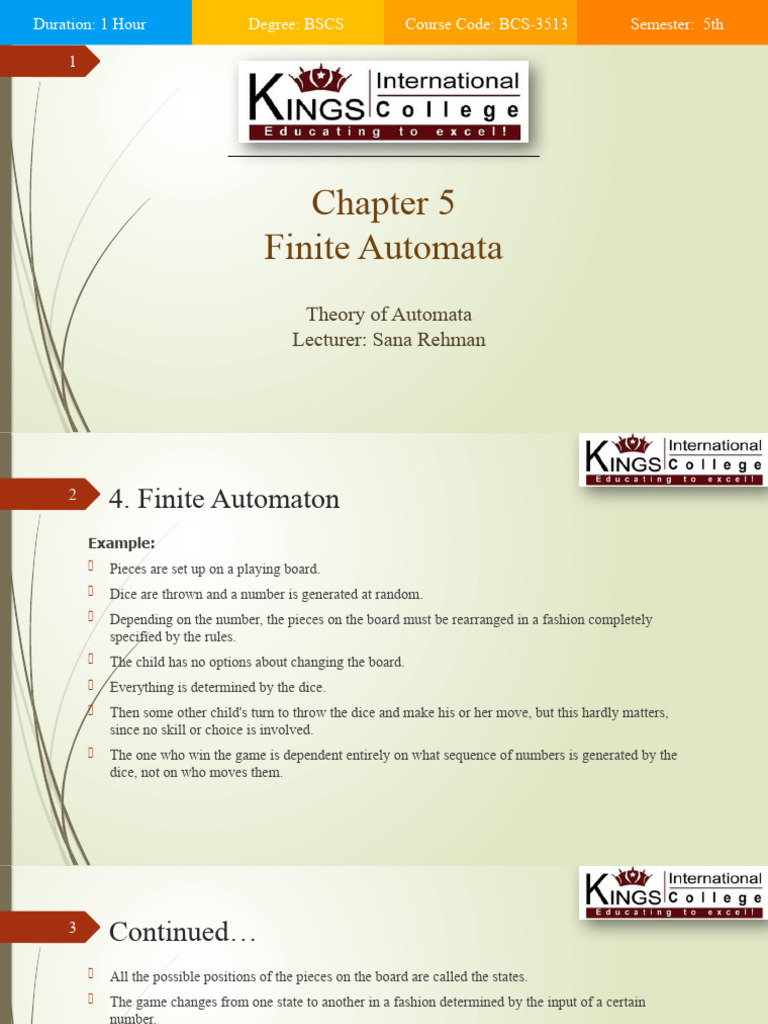 Finite Automata Pdf Applied Mathematics Theoretical Computer Science