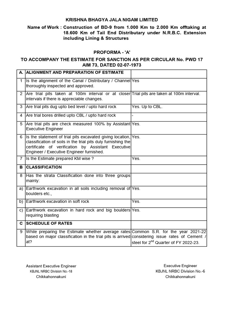 2 5 7 Proforma | PDF | Civil Engineering | Earth Sciences