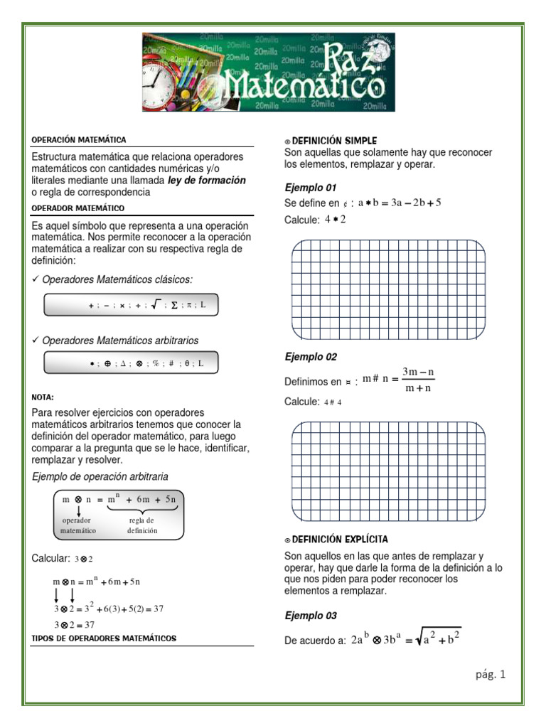 Raz. Matemático 2024 | PDF | Matemáticas
