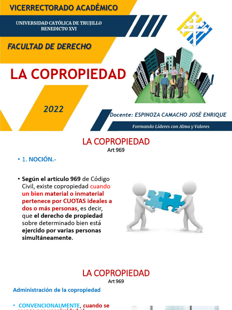 9 La Copropiedad | Descargar gratis PDF | Condominio | Propiedad