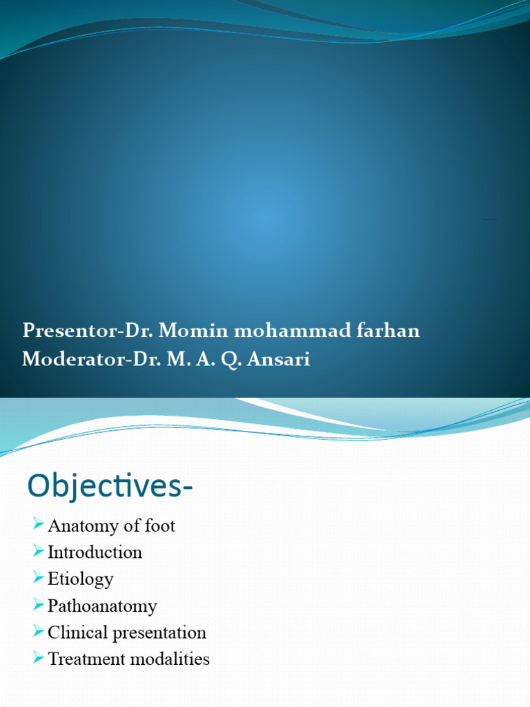 Presentor-Dr. Momin Mohammad Farhan Moderator-Dr. M. A. Q. Ansari | PDF ...