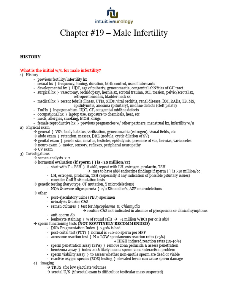 Infertility and Workup Evaluation | PDF | Sexual Health | Endocrine System