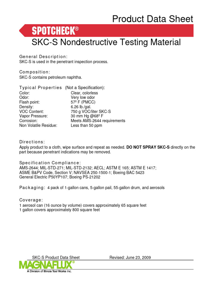 Data Sheet - Spotcheck | PDF