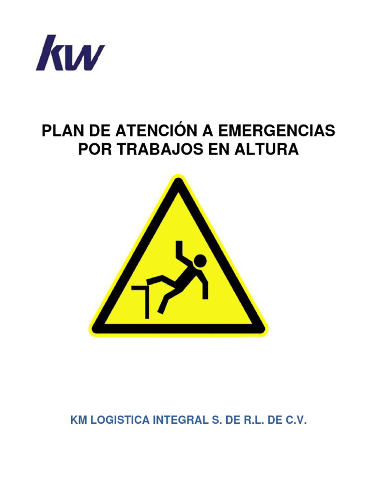 KW - Plan de Atencion A Emergencias | PDF