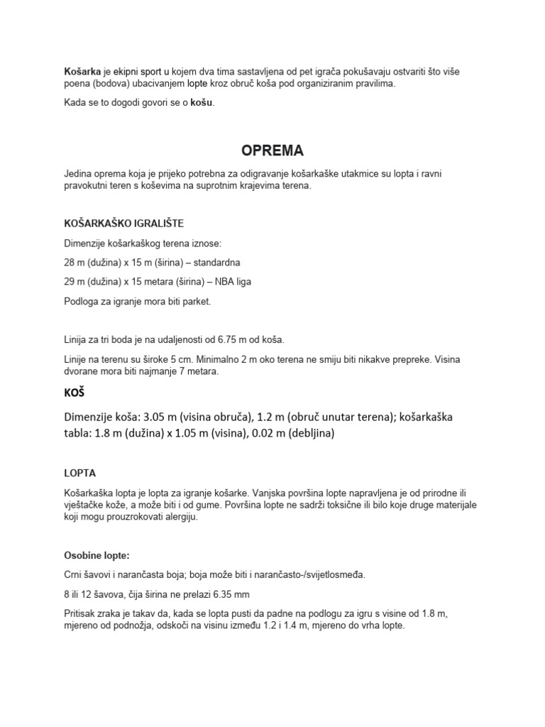 Oprema | PDF