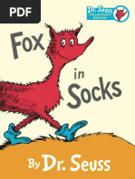 Fox in Socks Book | PDF | Dr. Seuss | Books