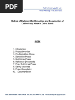 Method Statement For Demolition Work | PDF | Occupational Safety And ...
