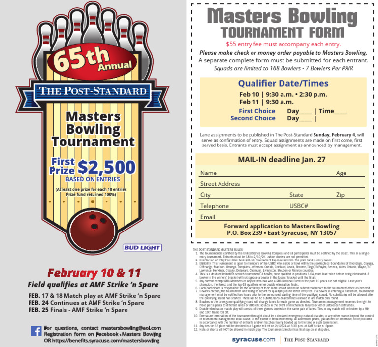 PS Bowling Form | PDF | Gaming | Sports