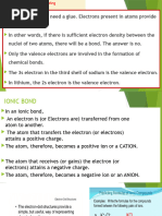 S2 Chemistry Notes | PDF | Chemical Bond | Science & Mathematics