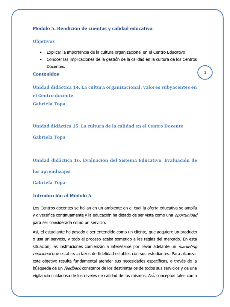 Modulo5 Temas 14, 15, y 16 2020 | PDF