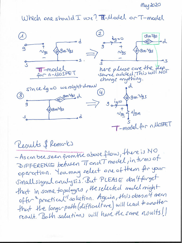 6 - T or Pi Model - Both The Same | PDF