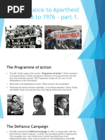 Apartheid South Africa 1940s To 1960s Essay For Grade 11 | PDF ...