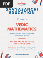 FREE Ebook - Vedic Maths | PDF | Multiplication | Mathematics
