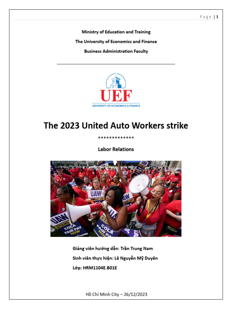 Final Report of Labor Relations | PDF | Cost Of Living | Economies