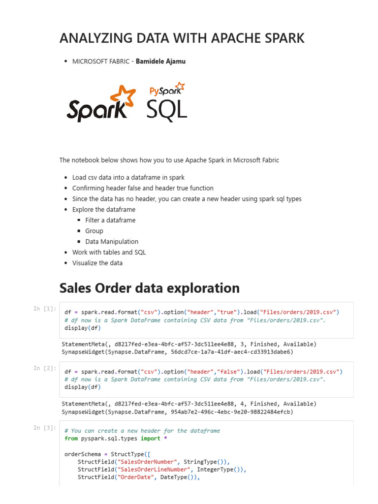 Apache Spark | Download Free PDF | Apache Spark | Computer File Apache Spark | Download Free PDF | Apache Spark | Computer File
