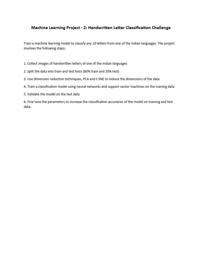 ML DIY Project 2 | PDF