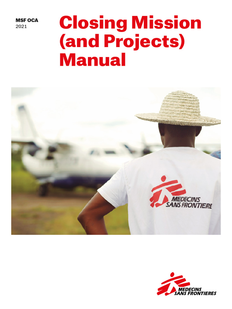 MSF-OCA-Closing-Mission-Manual (2021) | PDF | Risk Management ...