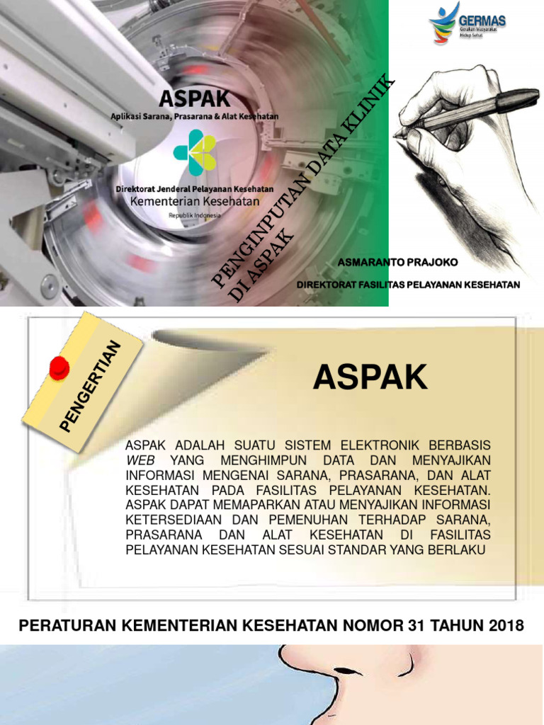 Tata Cara Penginputan Aspak Klinik | PDF