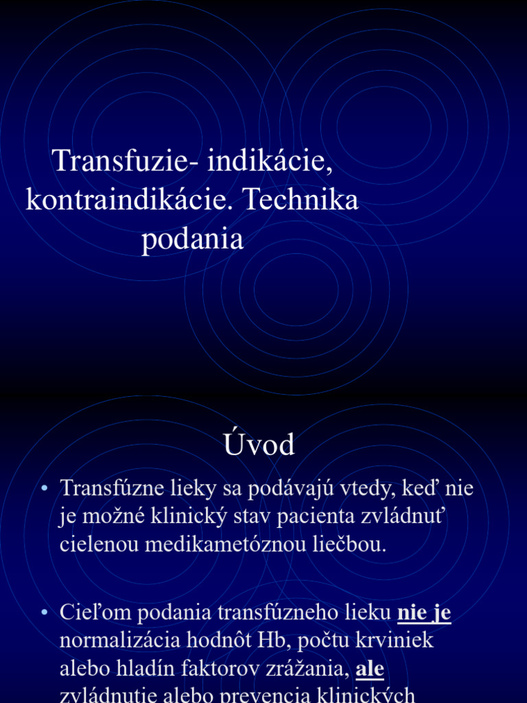 Transfuzie | PDF