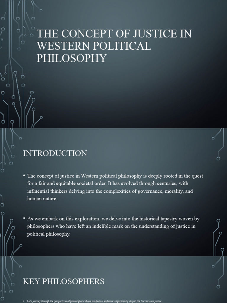 The Concept of Justice in Western Political Philosophy | PDF | Justice ...