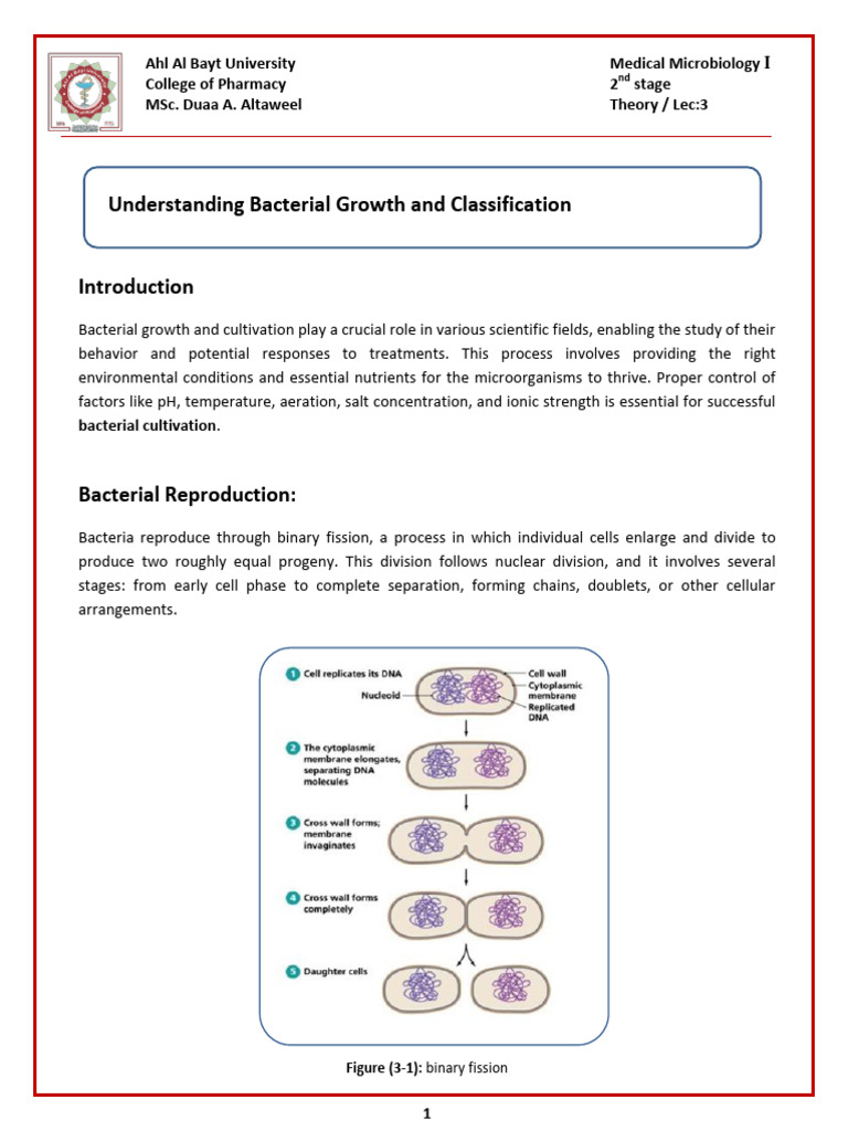 Microbiolgy 3rd Lec | PDF