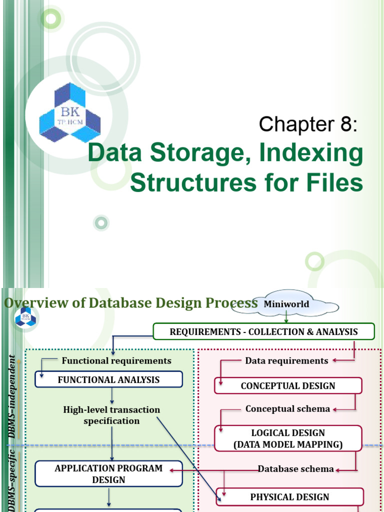 8 DataStorageIndexingStructures Updated | PDF | Database Index ...