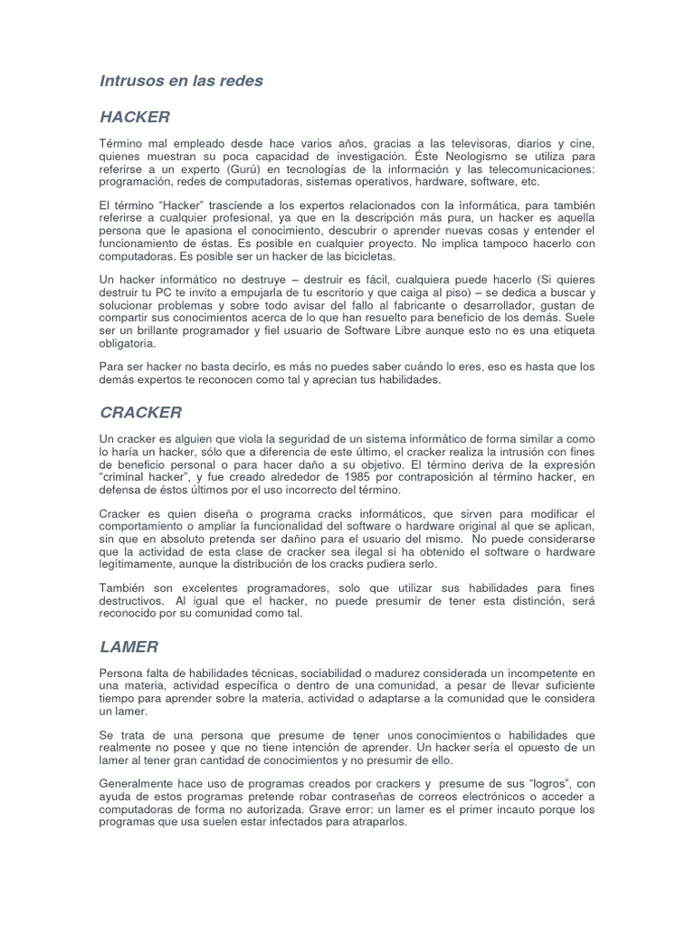 Intrusos en Las Redes | PDF | Virus de computadora | Script Java