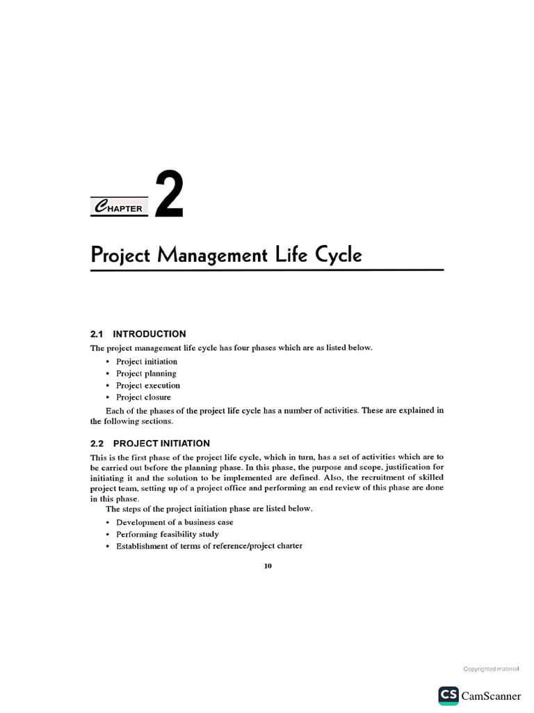 Chapter 2 Project MGT | PDF Chapter 2 Project MGT | PDF