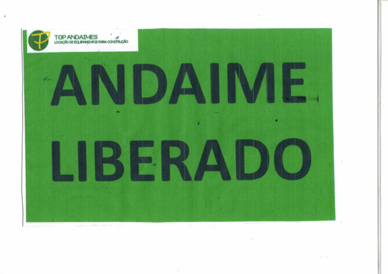 Placa Liberado | PDF