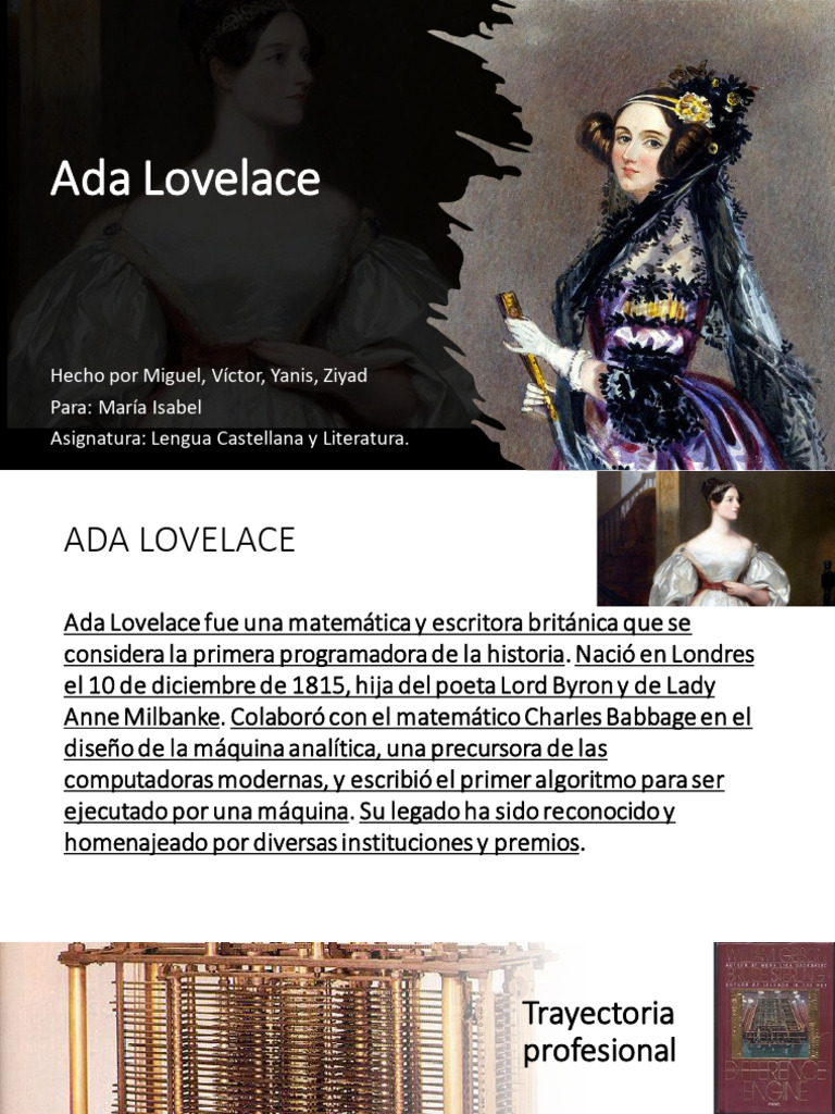 Ada Lovelace | PDF
