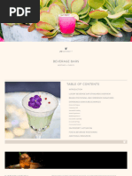 LQA Standards for Restaurant Service 2023-2025 | PDF | Restaurants | Menu