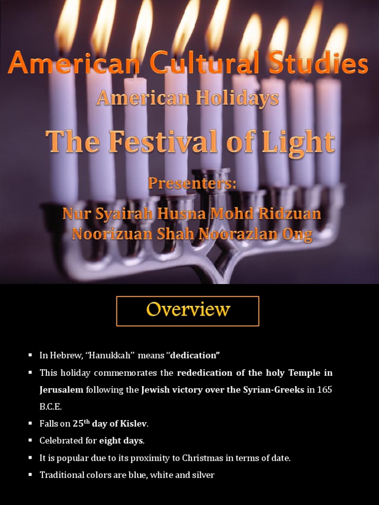 HANUKKAH | PDF | Hanukkah | Hebrew Words And Phrases