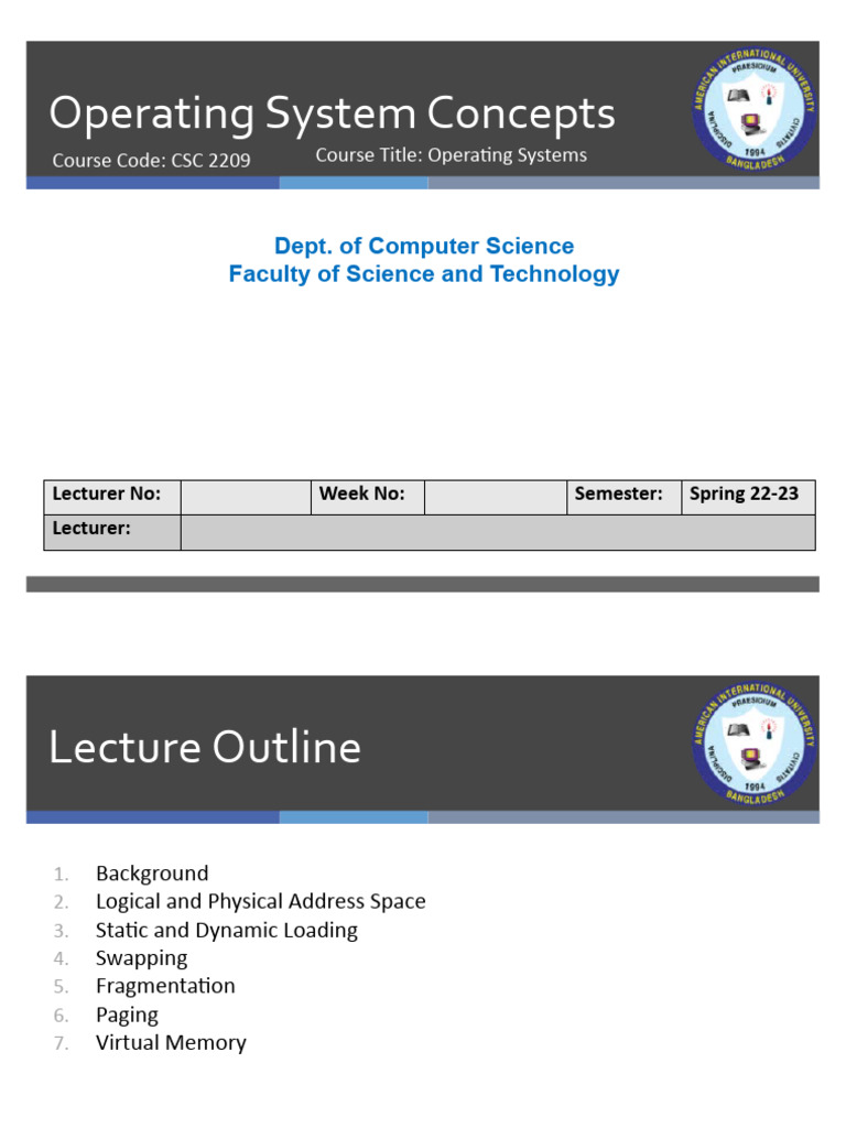 Memory Management | PDF