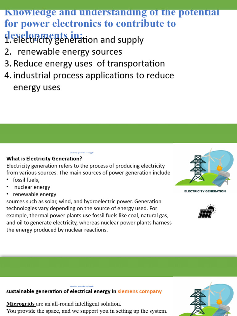 Knowledge and Understanding of The Potential For Power | Download Free PDF | Electricity ...