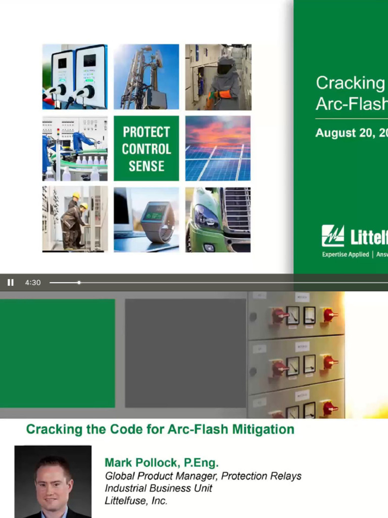 Littele Fuse Arc Flash Mitigation | PDF