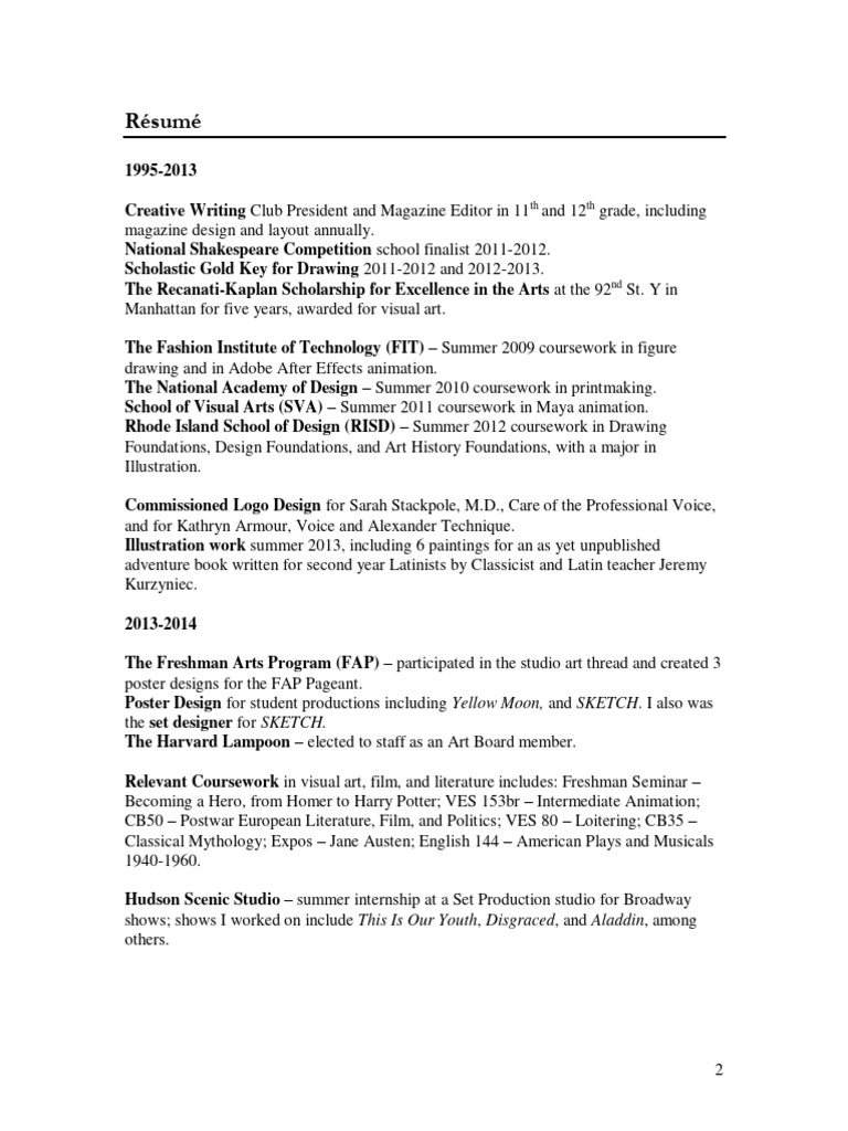 Sample Resumes | PDF | Humanities | Science