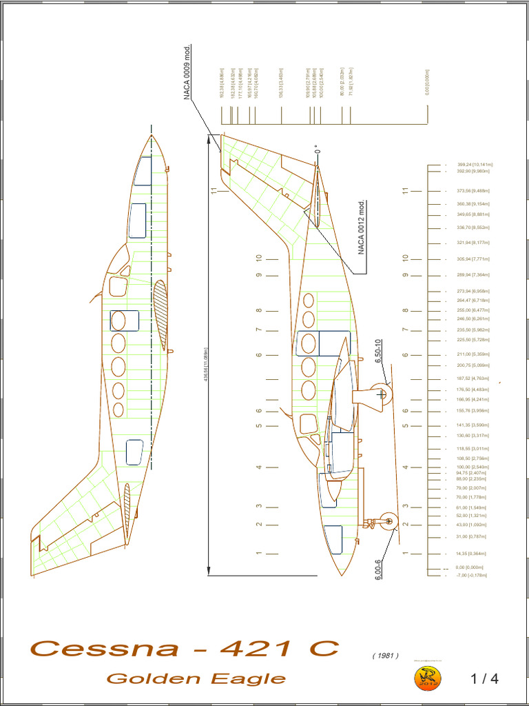 Cessna - 421 C: Golden Eagle | PDF