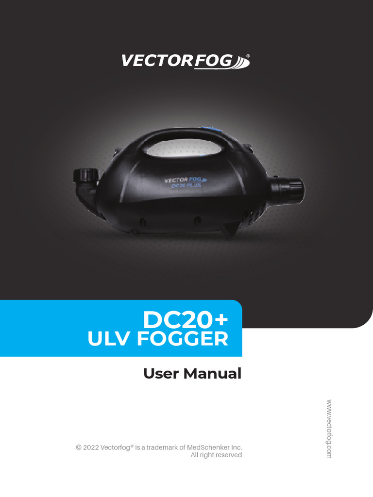 Vectorfog DC20 Manual | PDF