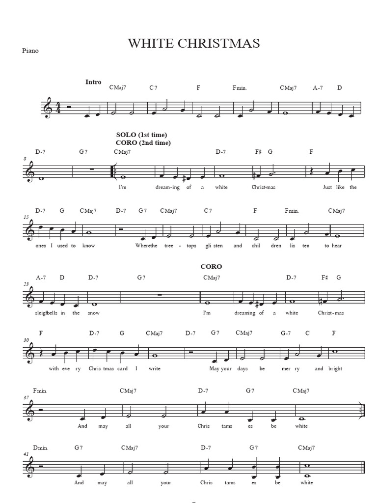 White Christmas | PDF