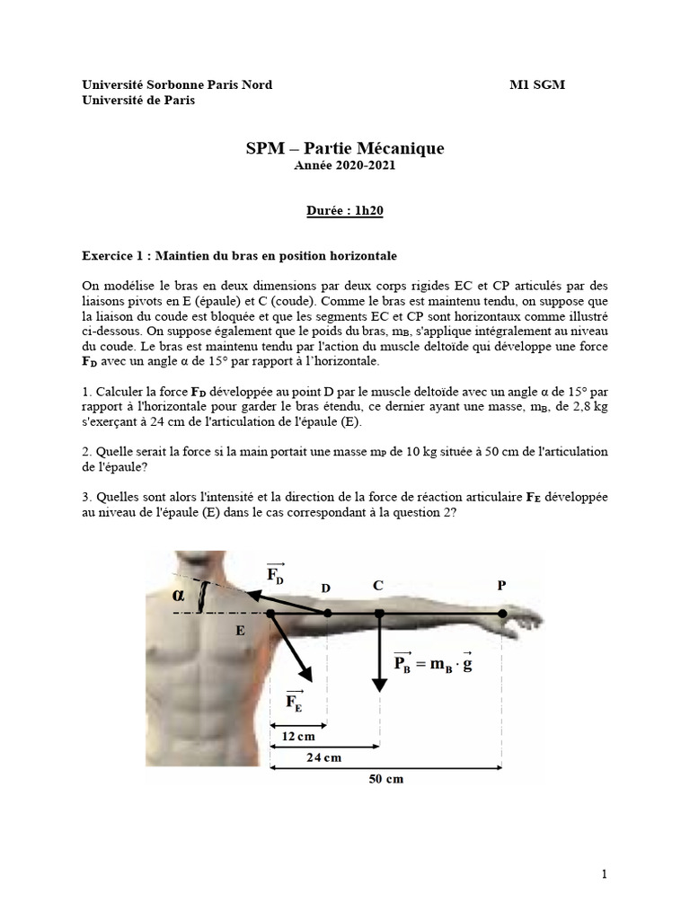 Partiel SPM 2020-21 Benoit | PDF