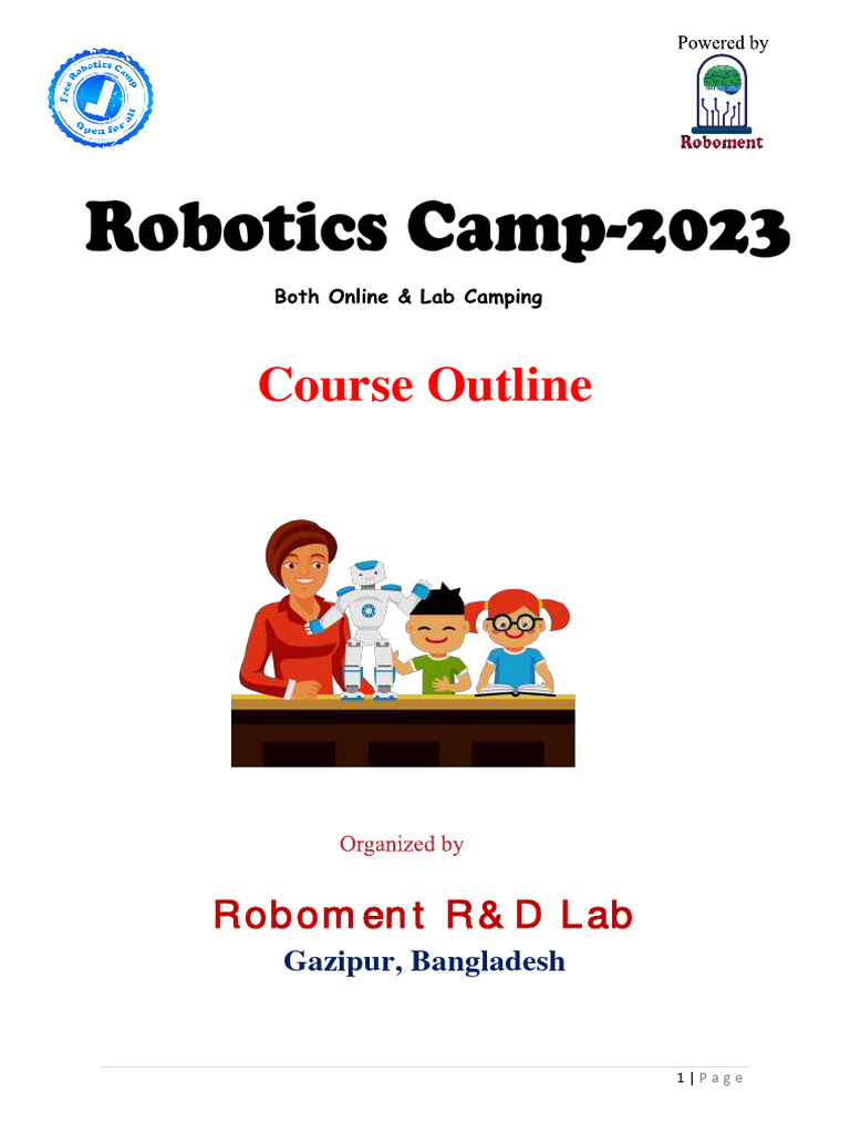Robotics Camp 2023e | PDF