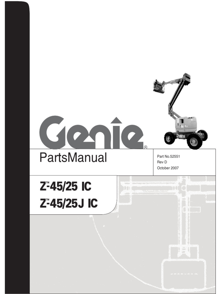 Parts Genie Z45-25 | PDF | Switch | Fuel Injection