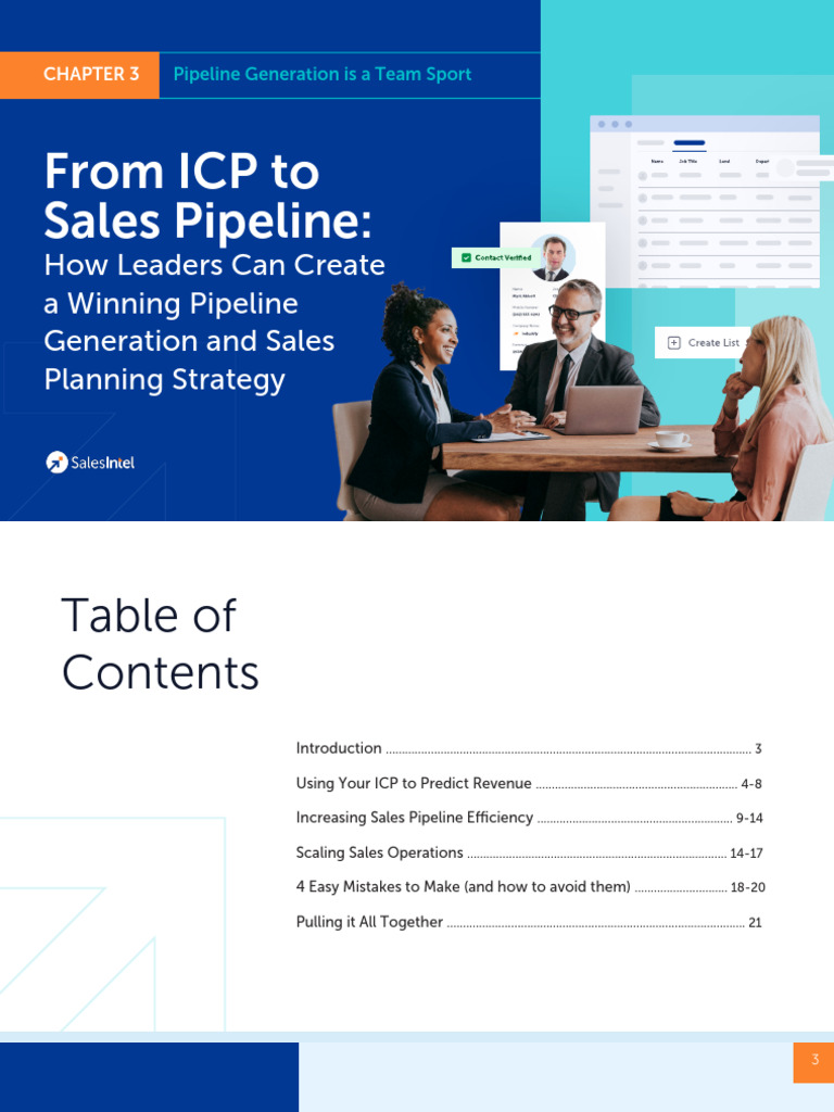 How Leaders Can Create A Winning Pipeline Generation and Sales Planning ...