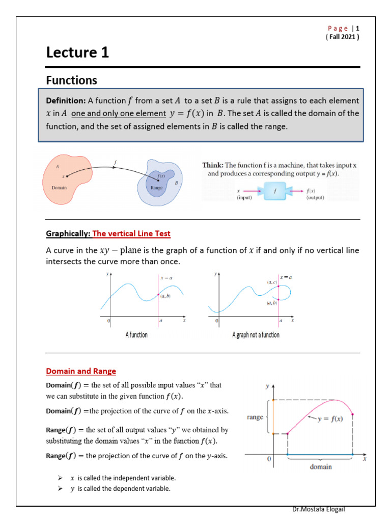 Lecture 1 5 Pdf Polynomial Trigonometric Functions