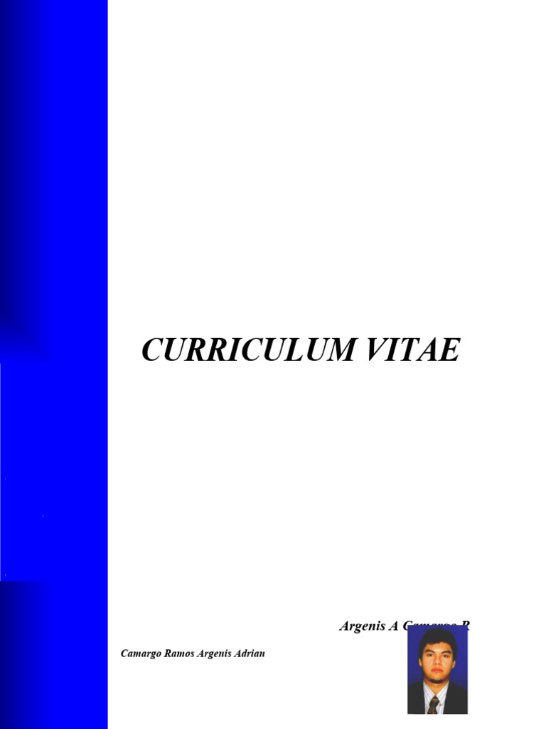 Curriculum ORIGINAL Vitae Argenis | PDF