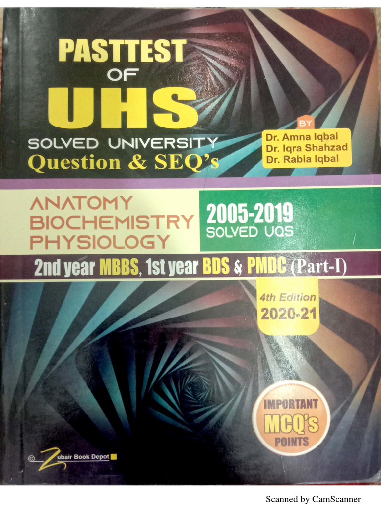 Anatomy Amna Iqbal Past Paper Second Year Mbbs | PDF