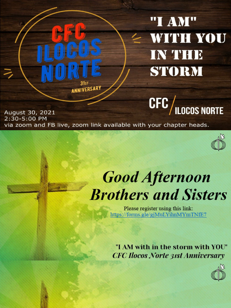 CFC Anniversary | PDF