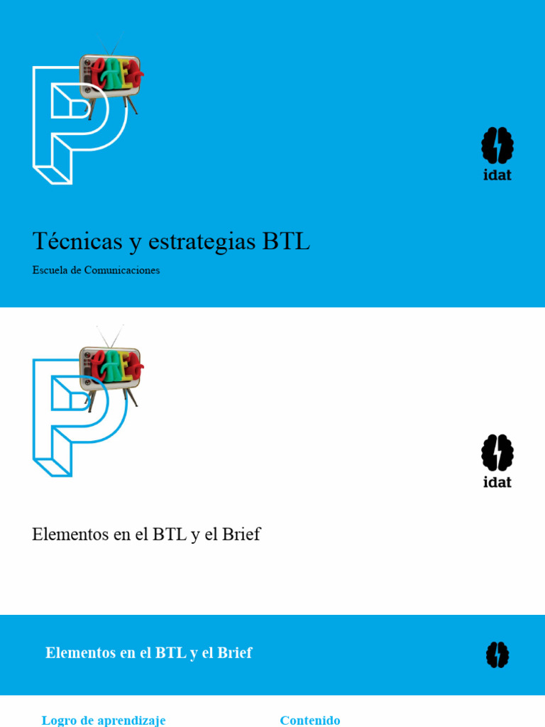 IL1-B Elementos Del BTL y El Brief | PDF | Publicidad | Marca