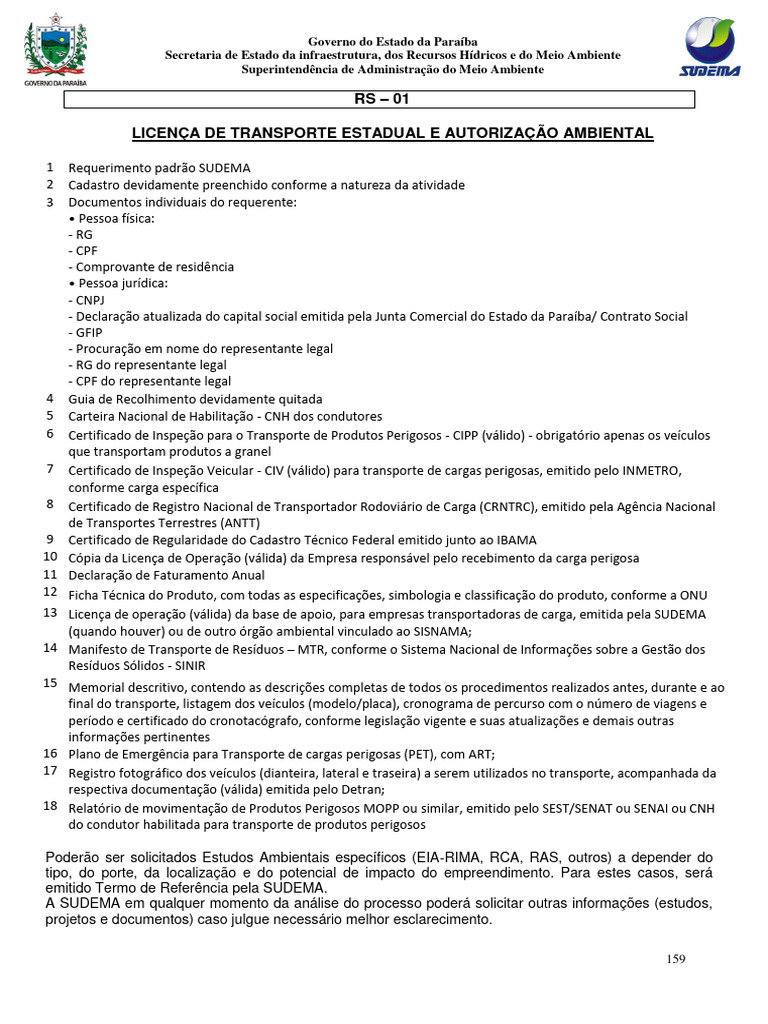 ABSA - Sudema-Manual-De-Licenciamento-Ambiental-2-Edicao | PDF