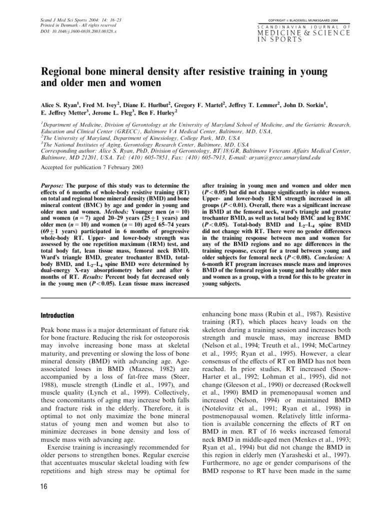 Scandinavian Med Sci Sports - 2003 - Ryan - Regional Bone Mineral ...